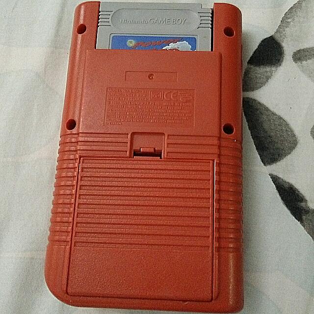 Selling Very Rare Fat Nintendo Gameboy Red Color Edition *Included A ...