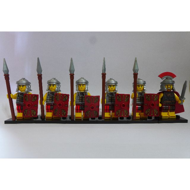5x Roman Soldier+ 1x Roman Commander, Hobbies & Toys, Toys & Games on ...