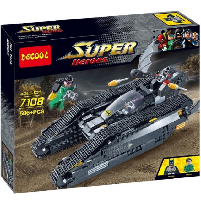 Decool 7108 Batman The Bat-Tank Lego 7787, Hobbies & Toys, Toys & Games ...