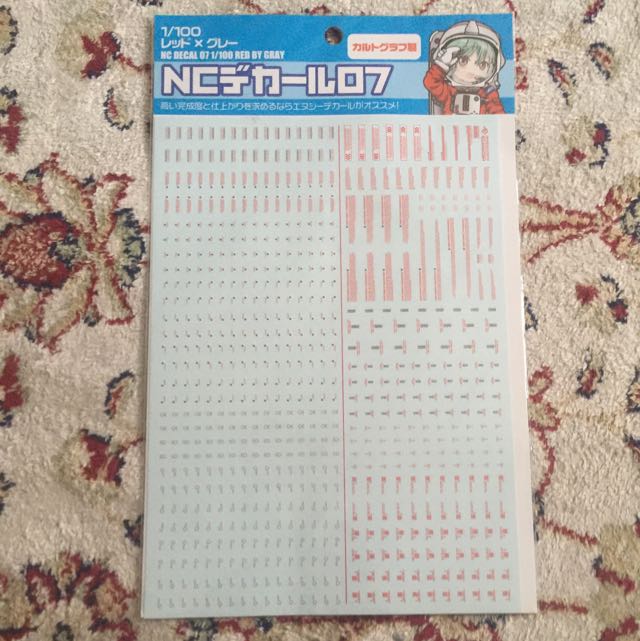 Gundam,model kit 1/100 Scale Decals, Hobbies & Toys, Toys & Games on ...