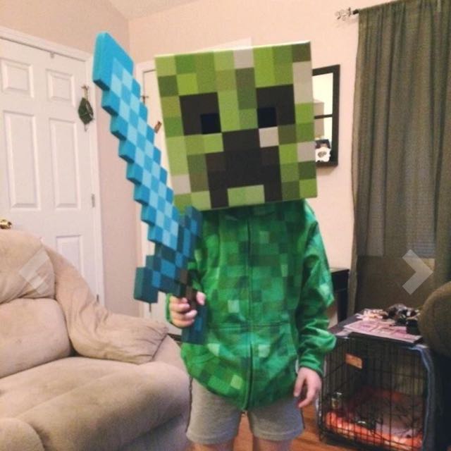 Minecraft Foam Sword, Hobbies & Toys, Toys & Games on Carousell