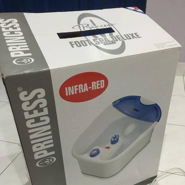 Princess Foot Spa Deluxe Machine 565780, Everything Else on Carousell