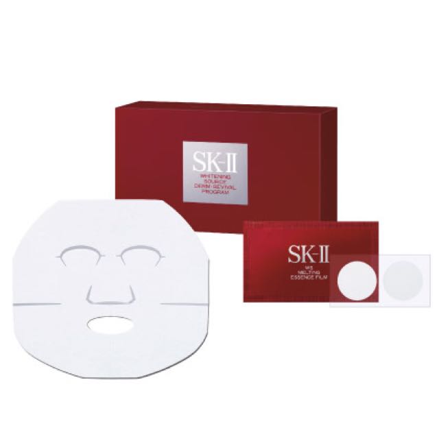 Sk2 Whitening Source Derm Revival Mask, Beauty & Personal Care, Face ...