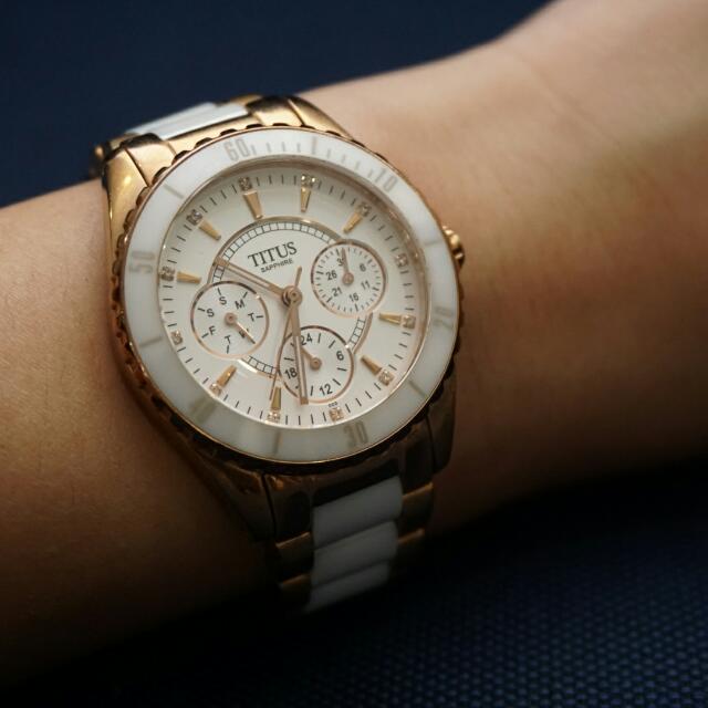 SOLVIL ET TITUS Ladies' Ceramic Watch, Everything Else on Carousell