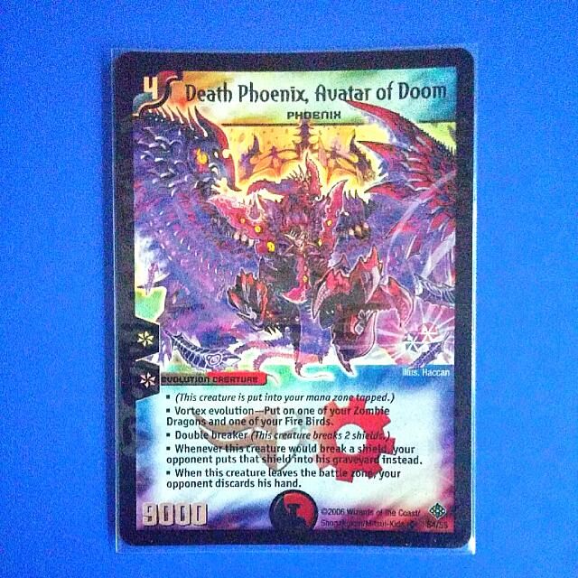 Duel Masters Death Phoenix, Avatar of Doom (English), Hobbies & Toys ...