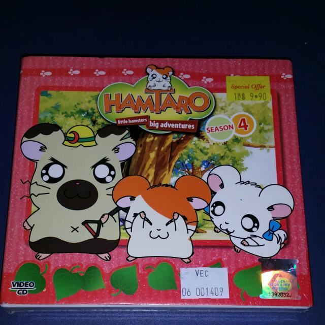 [BRAND NEW]HAMTARO SEASON 4 VCD, Hobbies & Toys, Toys & Games on Carousell