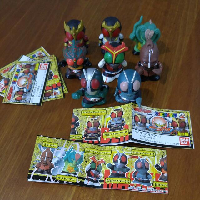 Masked Rider Kamen Rider SD figures, Hobbies & Toys, Toys & Games on ...