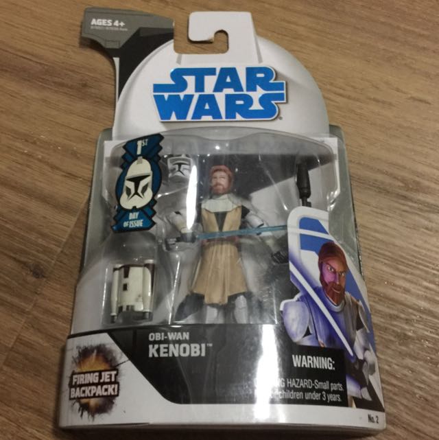MISB - Star Wars ( The Clone Wars) - Obi Wan Kenobi With Removable ...