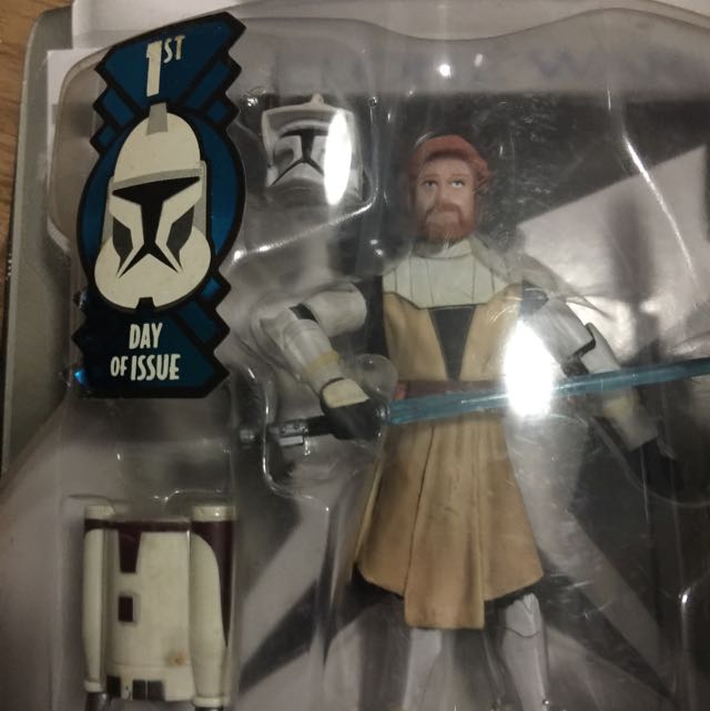 MISB - Star Wars ( The Clone Wars) - Obi Wan Kenobi With Removable ...