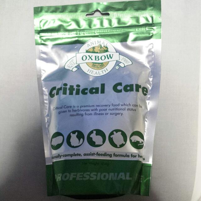 OXBOW ANIMAL HEALTH CRITICAL CARE. 454G. (RESERVED), Pet Supplies, Pet ...