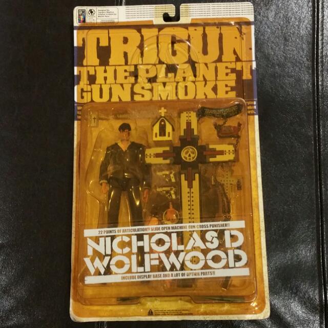 Trigun Nicholas D Wolfwood Figure, Hobbies & Toys, Toys & Games on ...
