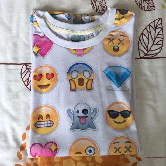 PENDING EMOJI TEE SHIRT, Women's Fashion, Tops, Shirts on Carousell