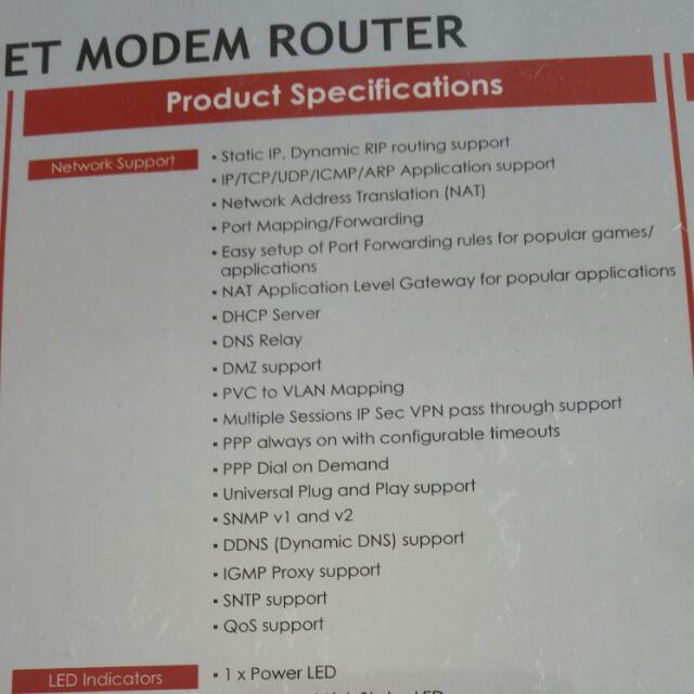 Modem Router, Computers & Tech, Parts & Accessories, Networking on ...