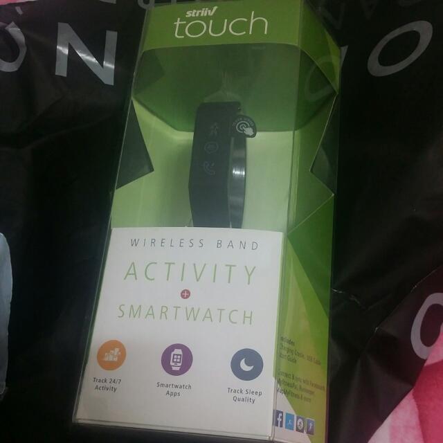 Striiv Touch Wireless Band Activity+smartwatch, Sports Equipment ...