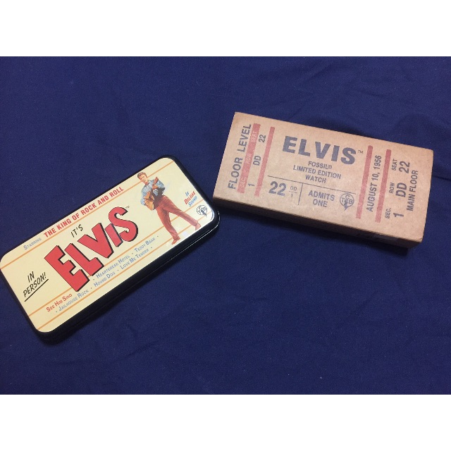 Elvis Presley Fossil Limited Edition Watch, Hobbies & Toys, Memorabilia ...