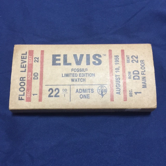 Elvis Presley Fossil Limited Edition Watch, Hobbies & Toys, Memorabilia ...