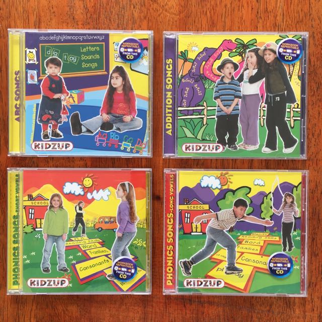 Kidzup Learning Songs CDs, Hobbies & Toys, Toys & Games on Carousell