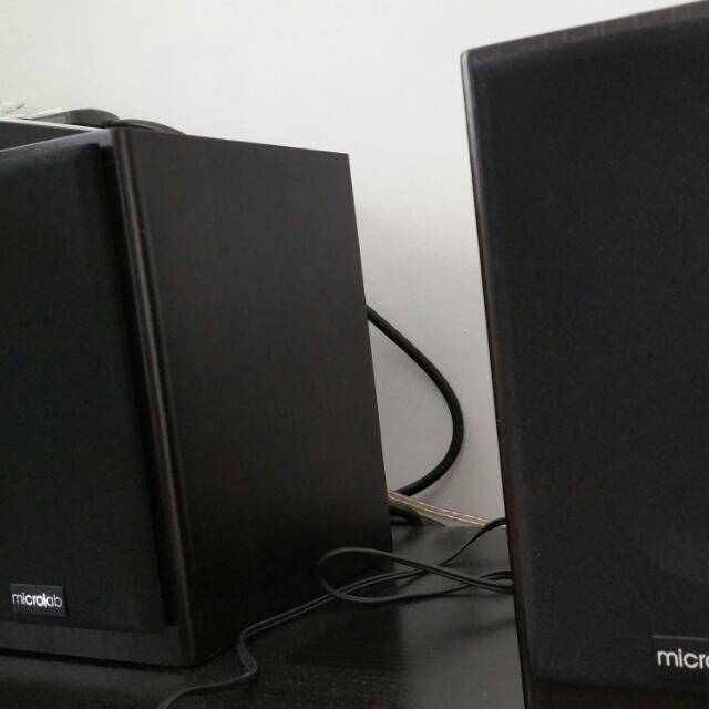 Microlab B-72 Compact 2.0 Stereo Speakers, Computers & Tech, Parts & Accessories, Networking on ...
