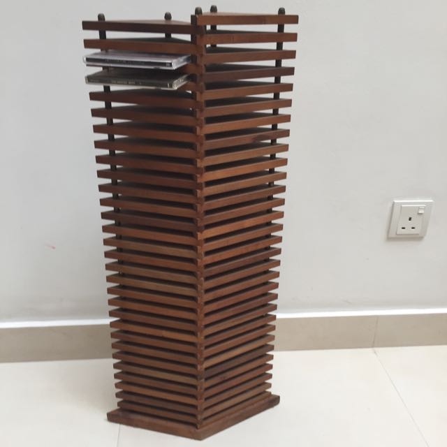 CD Rack (vertical), Furniture & Home Living, Furniture, Shelves ...