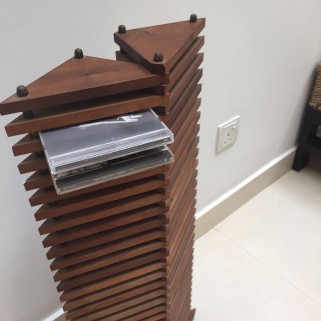 CD Rack (vertical), Furniture & Home Living, Furniture, Shelves ...
