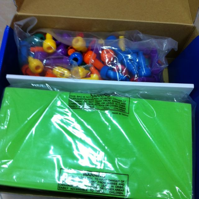 Lakeshore Uppercase Alphabet Peg Board, Hobbies & Toys, Toys & Games on ...