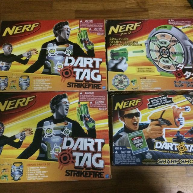 Nerf Guns ( Dart Tag Edition ), Hobbies & Toys, Toys & Games on Carousell