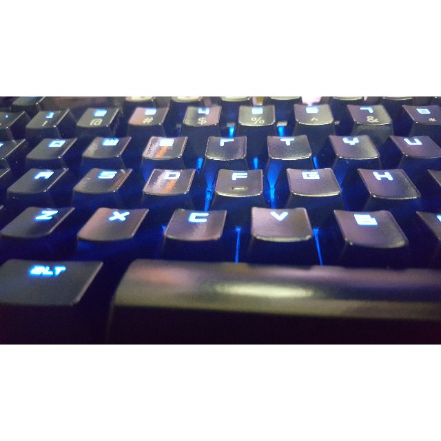 Razor BlackWidow Ultimate Blue LED Backlit Mechanical Keyboard Cherry ...