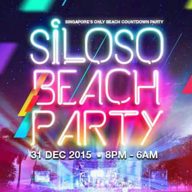Siloso Beach Countdown Party, Everything Else on Carousell