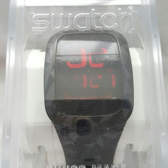 Swatch Digital Watch, Furniture & Home Living, Home Decor, Clocks on ...
