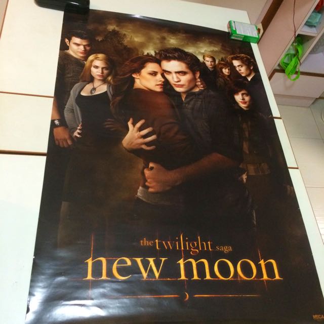 Twilight: New Moon Poster, Everything Else on Carousell