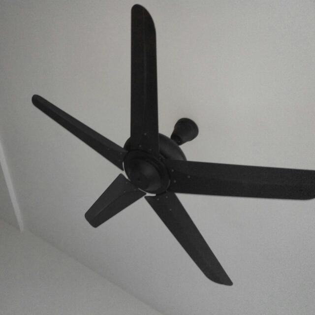 Alpha Reno Ceiling Fan 3 Speed With Remote (Brand New), Furniture ...