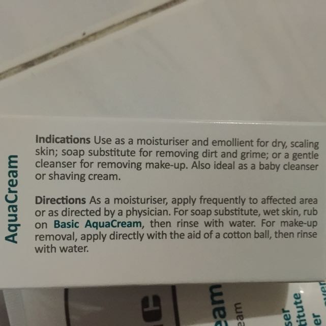 Basic Aquacream Aqueous Cream ($5), Beauty & Personal Care, Face, Face ...
