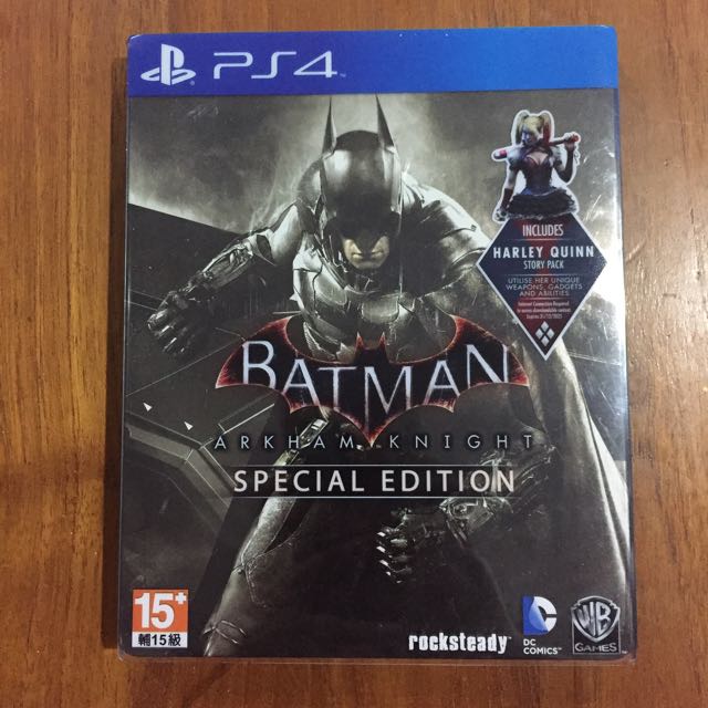 BATMAN ARKHAM KNIGHT- Special Edition (PS4), Hobbies & Toys, Toys & Games on Carousell