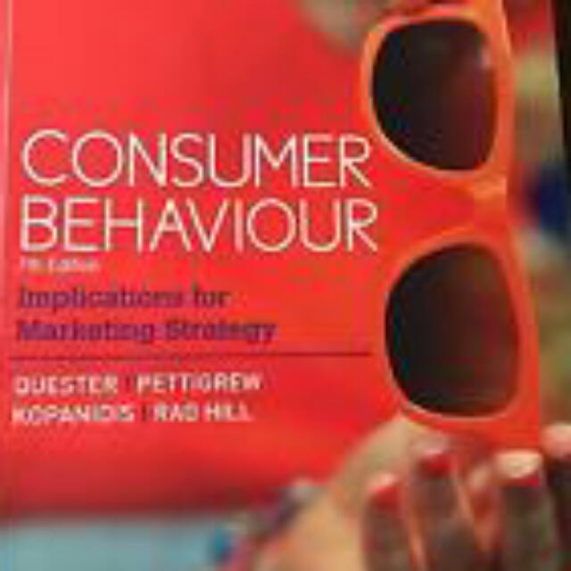 Consumer Behaviour Behavior Implications For Marketing Strategy, Hobbies & Toys, Books ...