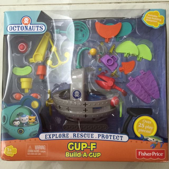 Fisher-Price Octonauts GUP-F Build A GUP, Hobbies & Toys, Toys & Games ...