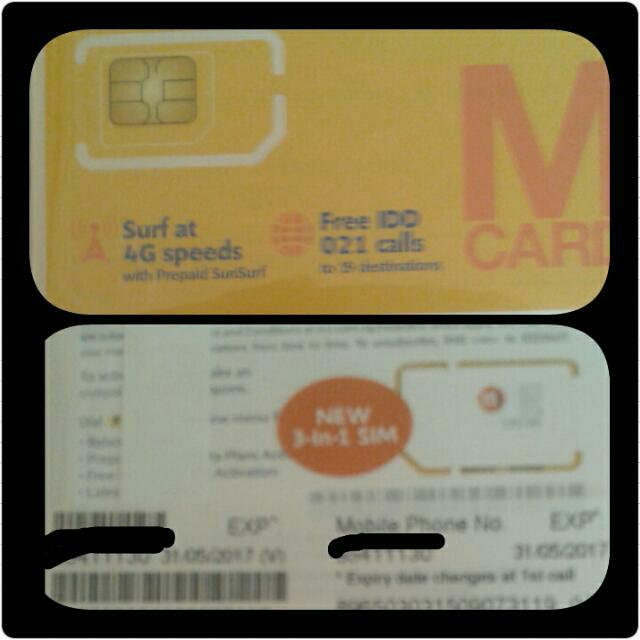 M1 Pre Registered Prepaid Sim Card ..., Computers & Tech, Parts ...