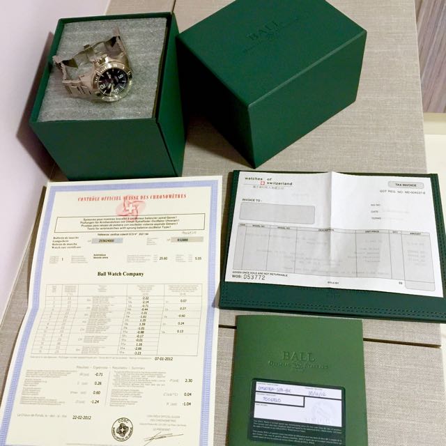 Ball Engineer Hydrocarbon Spacemaster Glow (X-Lume) Chronometer ...