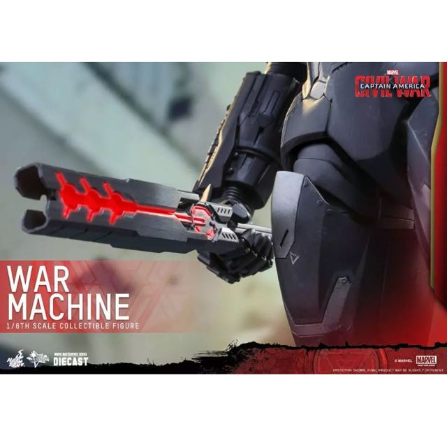 (PO Closed) Hot Toys MMS344 D15, Captain America Civil War War Machine ...