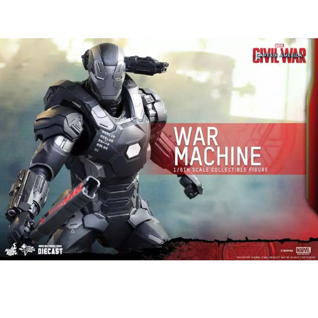 (PO Closed) Hot Toys MMS344 D15, Captain America Civil War War Machine ...