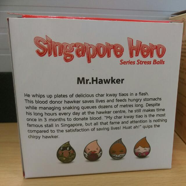 Mr Hawker Stress Ball, Hobbies & Toys, Toys & Games on Carousell