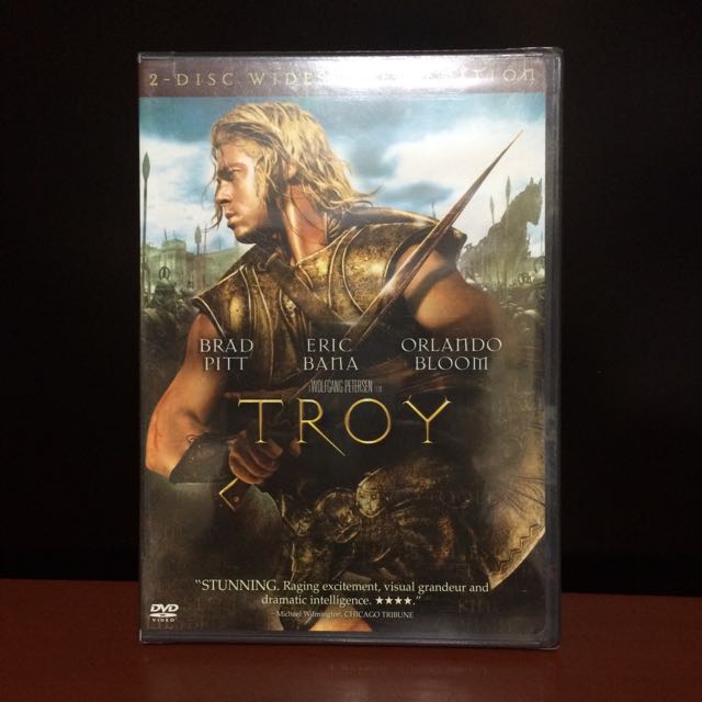 Original Code 1 DVD - Troy (2 Disc Widescreen), Hobbies & Toys, Music & Media, CDs & DVDs on ...
