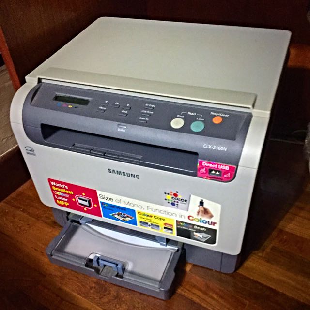 Samsung Color Laser MFP CLX-216X, Computers & Tech, Parts & Accessories ...