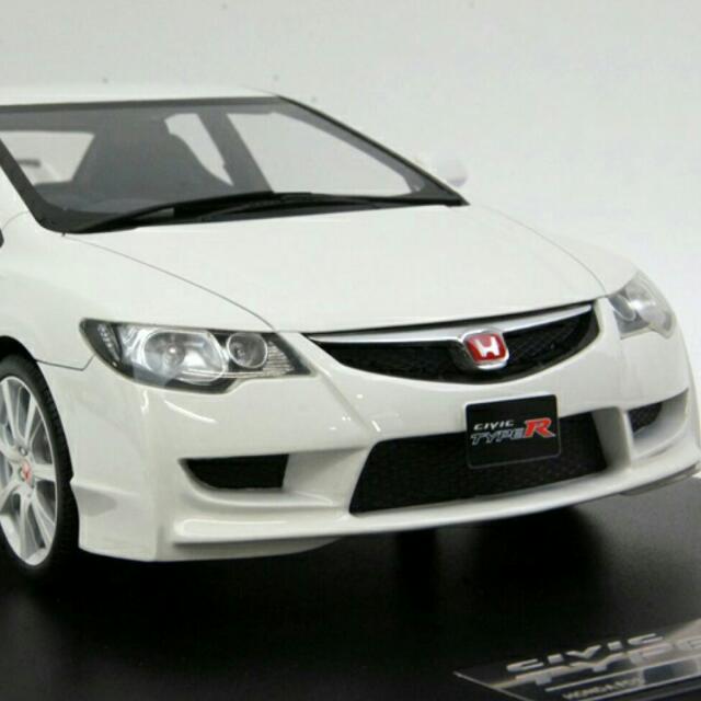 1/18 Onemodel Honda Civic Type R FD2R (Championship White), Everything ...
