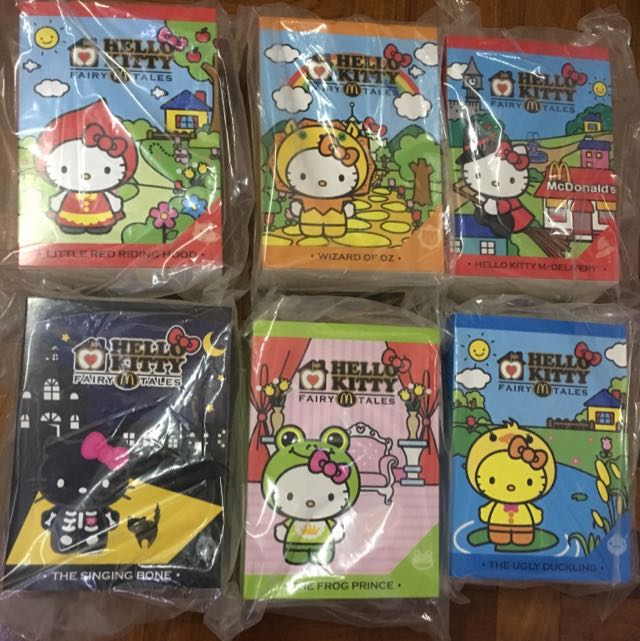 Hello Kitty McDonalds Fairytale Series (Whole Set Unopened), Hobbies ...