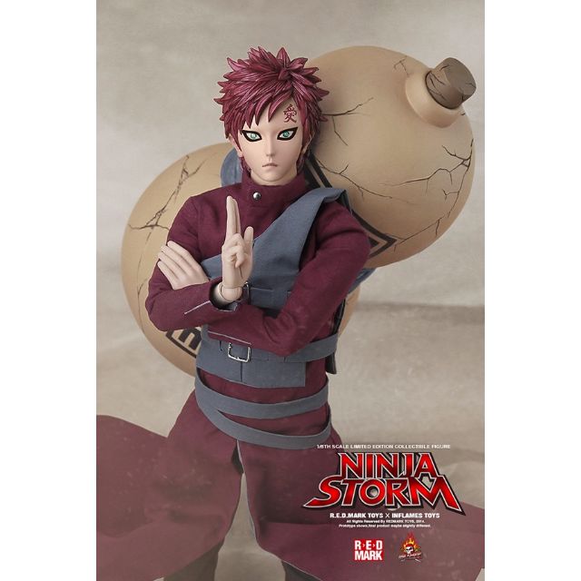 Naruto Shippuden Ninja Storm 1/6 Gaara Custom Action Figure, Hobbies ...