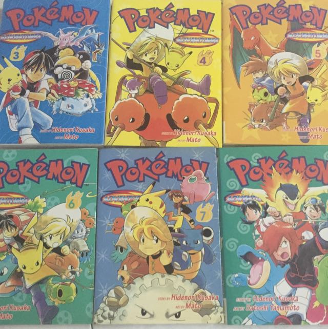 Old Pokemon Adventures Manga/ Comic Book, Hobbies & Toys, Books ...