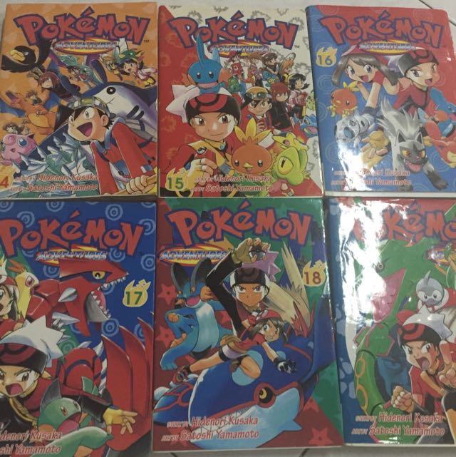 Old Pokemon Adventures Manga/ Comic Book, Hobbies & Toys, Books ...