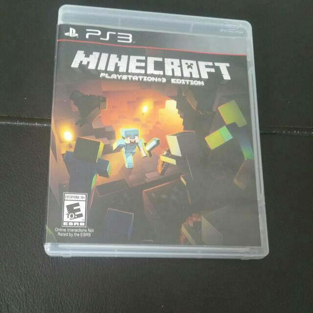 (Reserved) Preloved Minecraft PS3 Game, Hobbies & Toys, Toys & Games on ...