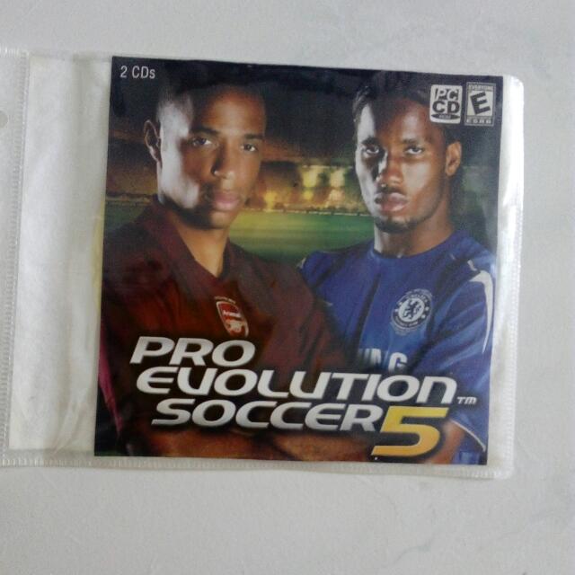 Pro Evolution Soccer 5 PC Games, Hobbies & Toys, Toys & Games on Carousell