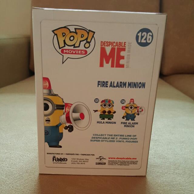 Despicable Me - Fire Alarm Minion, Hobbies & Toys, Toys & Games on ...